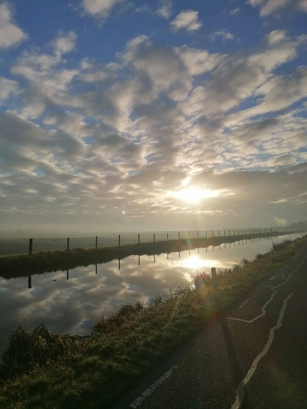 Goedemorgen! Ochtendzon bij het Liemeer - De Nieuwkoper